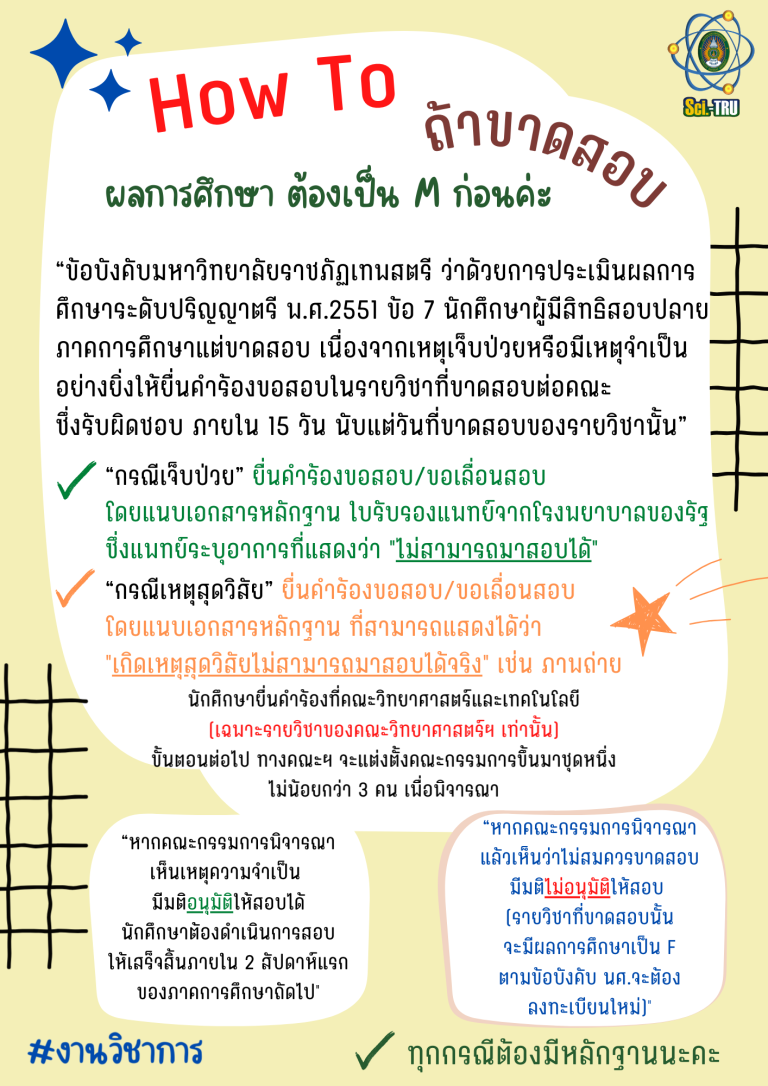 นักศึกษา – SCITECH TRU
